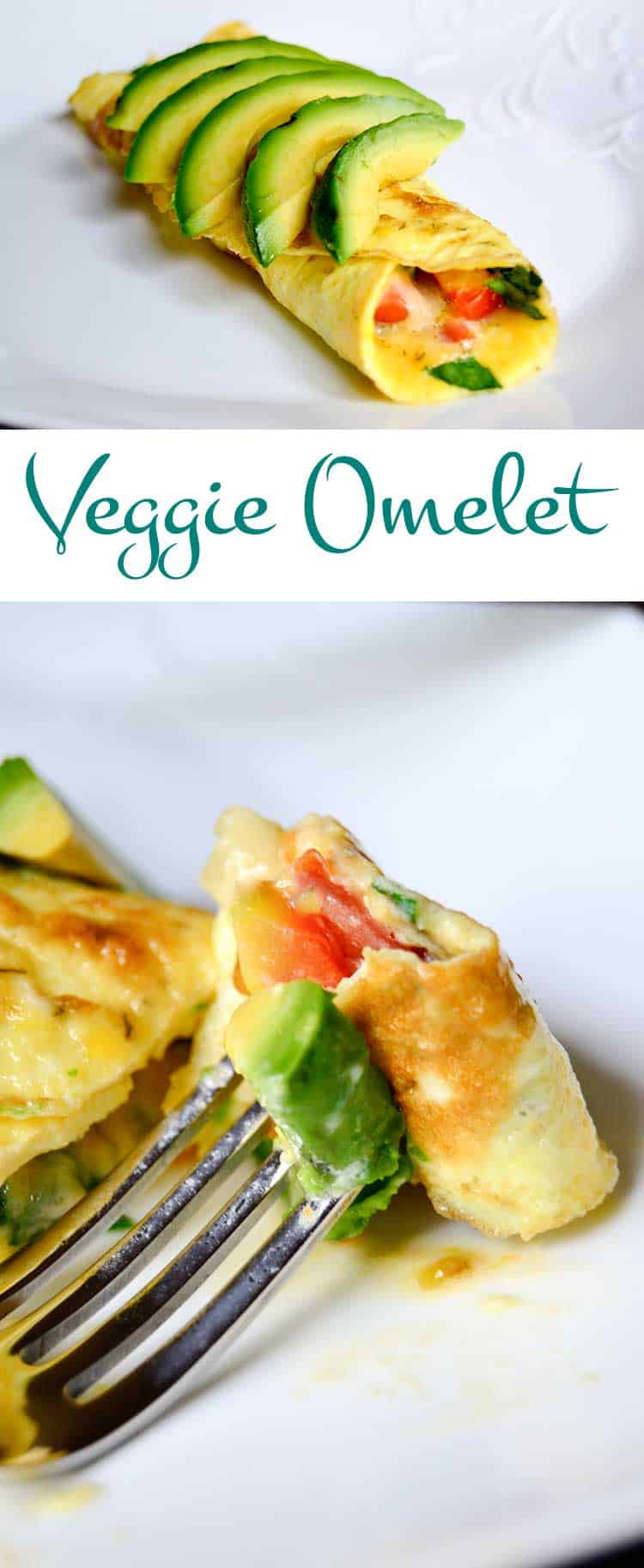 Garden Fresh Veggie Omelet - Renee Nicole's Kitchen
