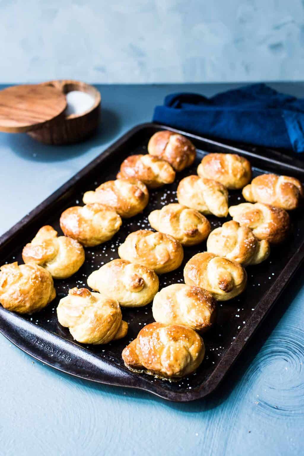 Soft Pretzel Knots Recipe - Renee Nicole's Kitchen
