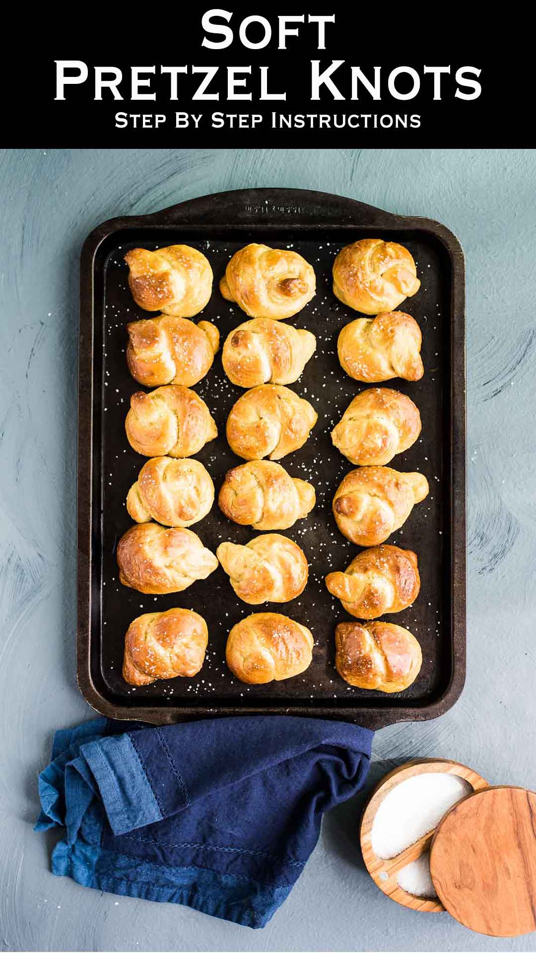 Soft Pretzel Knots Recipe - Renee Nicole's Kitchen