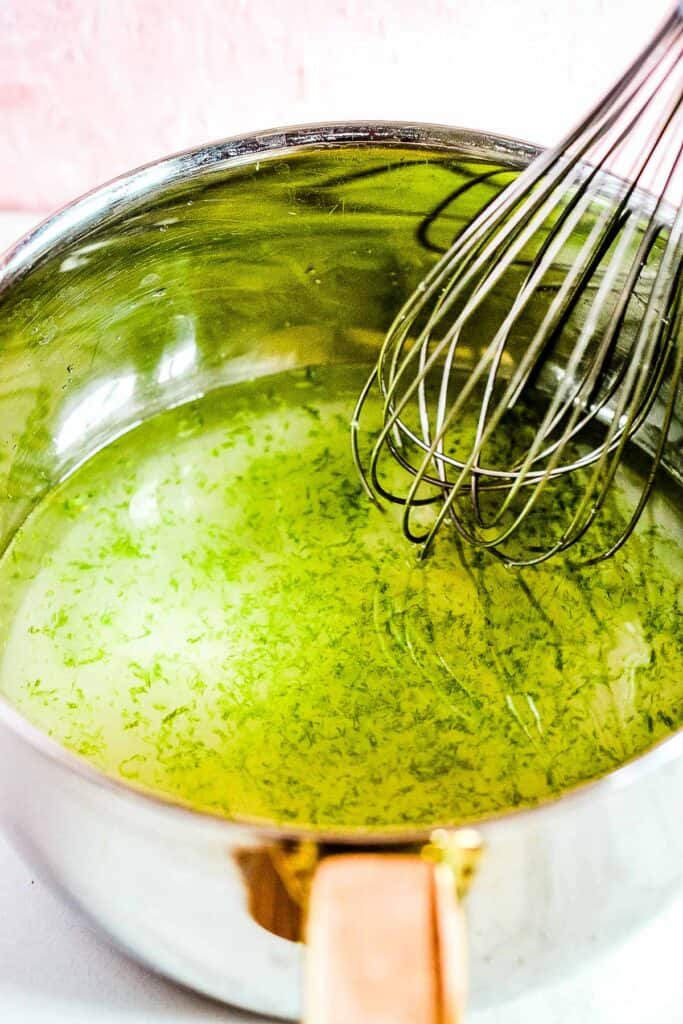 Easy Lime Simple Syrup l Renee Nicole's Kitchen